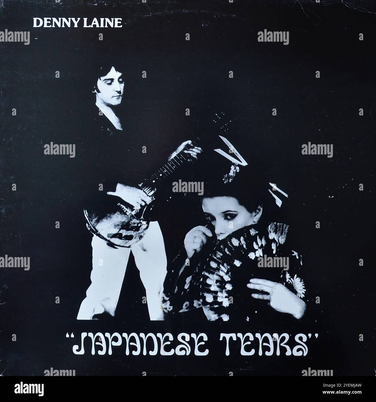Denny Laine - Japanese Tears - Original Vinyl Cover Stock Photo - Alamy