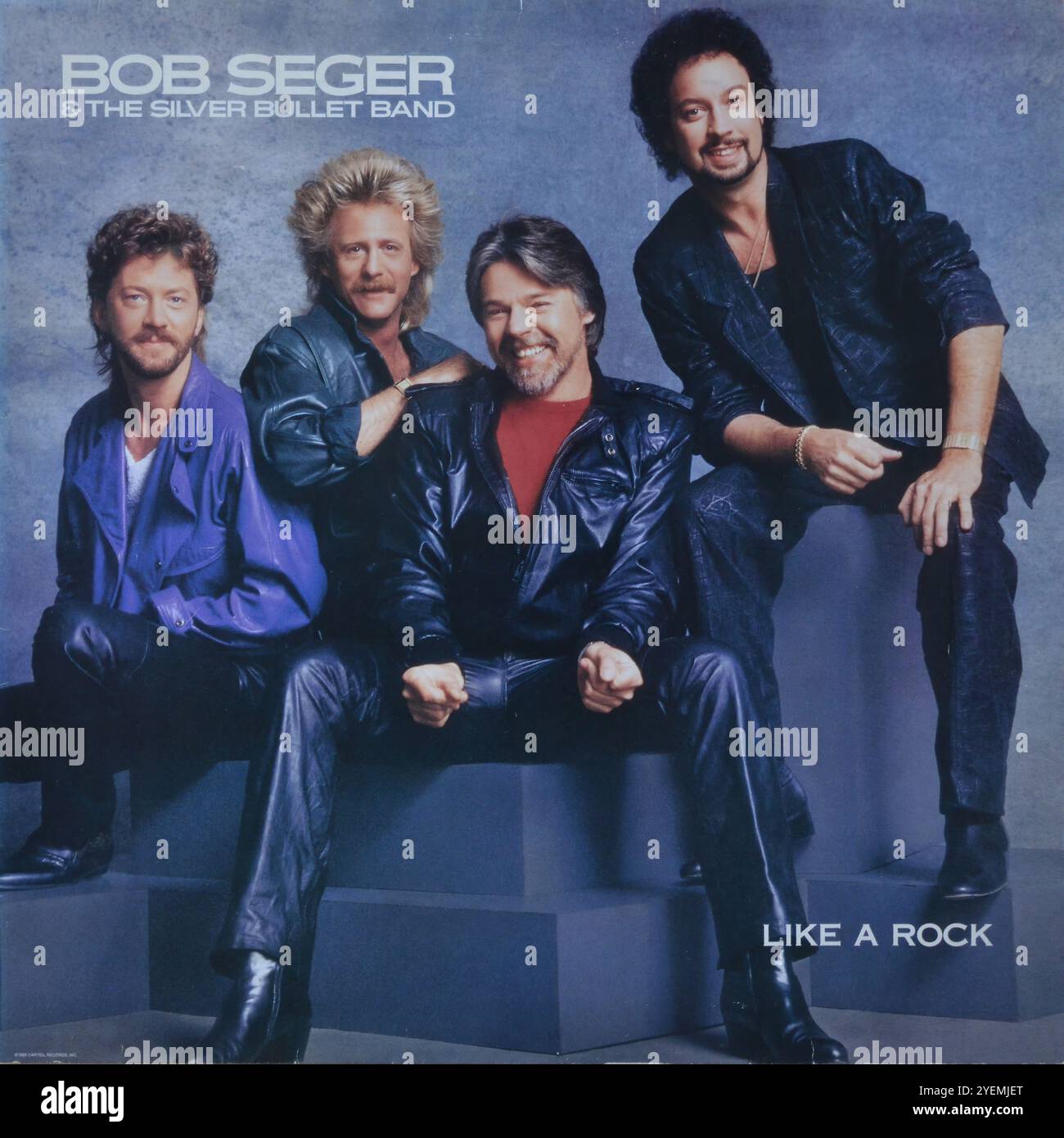 Bob Seger & The Silver Bullet Band - Like A Rock - Original Vinyl Cover ...