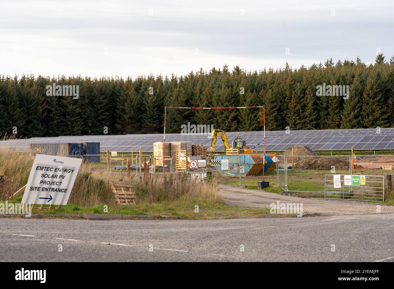 31 October 2024. Macallan Estate,Archiestown,Moray,Scotland. This shows ...