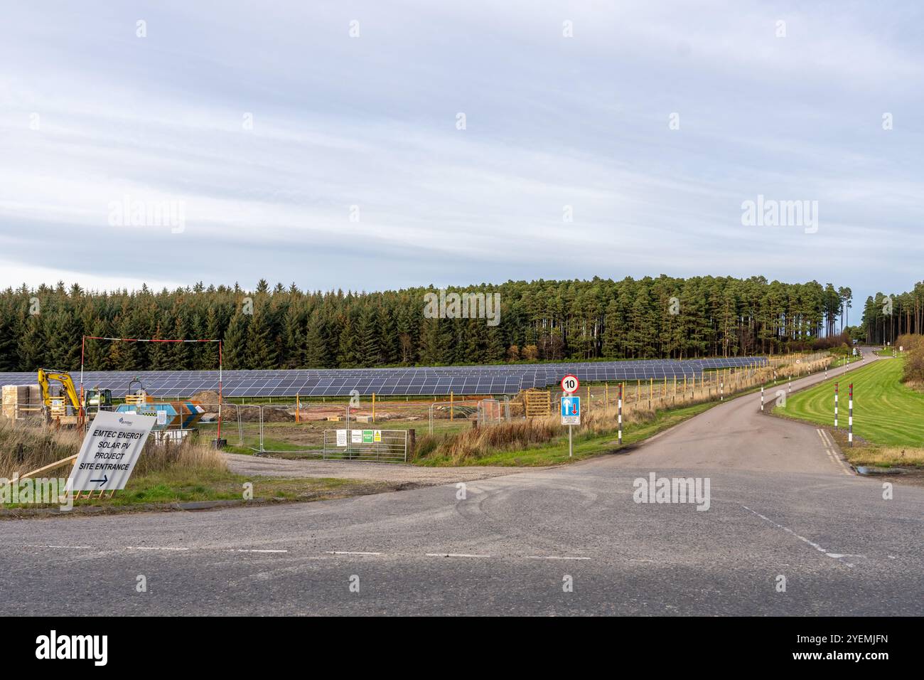 31 October 2024. Macallan Estate,Archiestown,Moray,Scotland. This shows ...