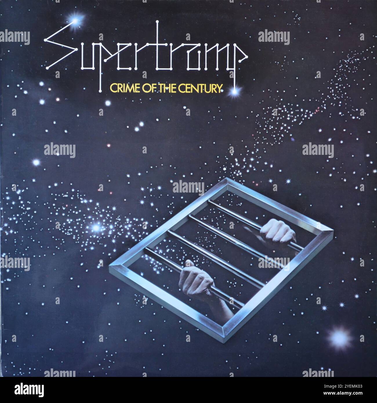 Supertramp - Crime Of The Century - Original Vinyl Cover Stock Photo ...