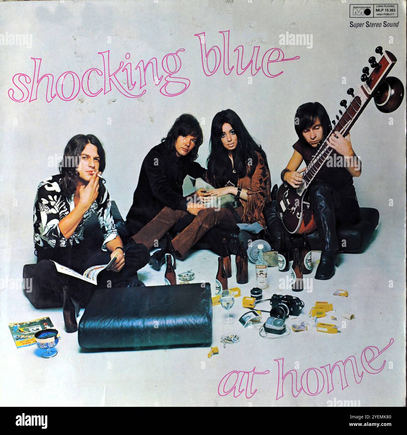 Shocking Blue - At Home - Original Vinyl Cover Stock Photo - Alamy