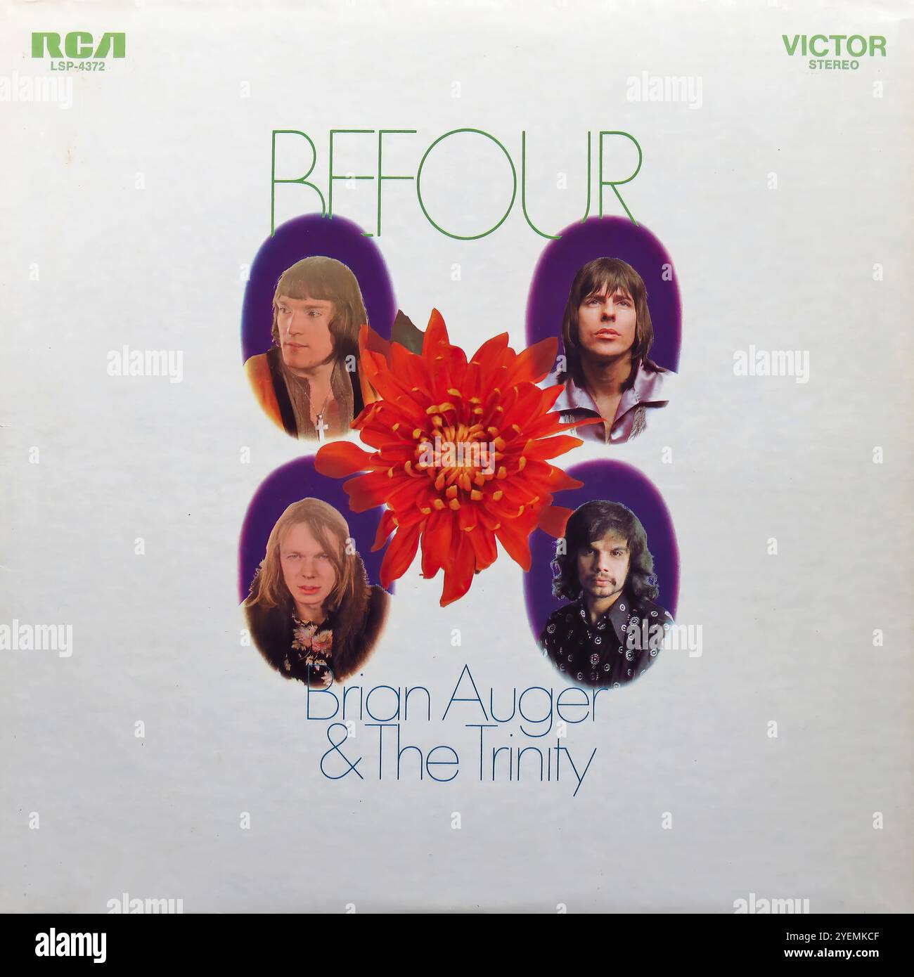 Befour Brian Auger & the Trinity - Original Vinyl Cover Stock Photo - Alamy