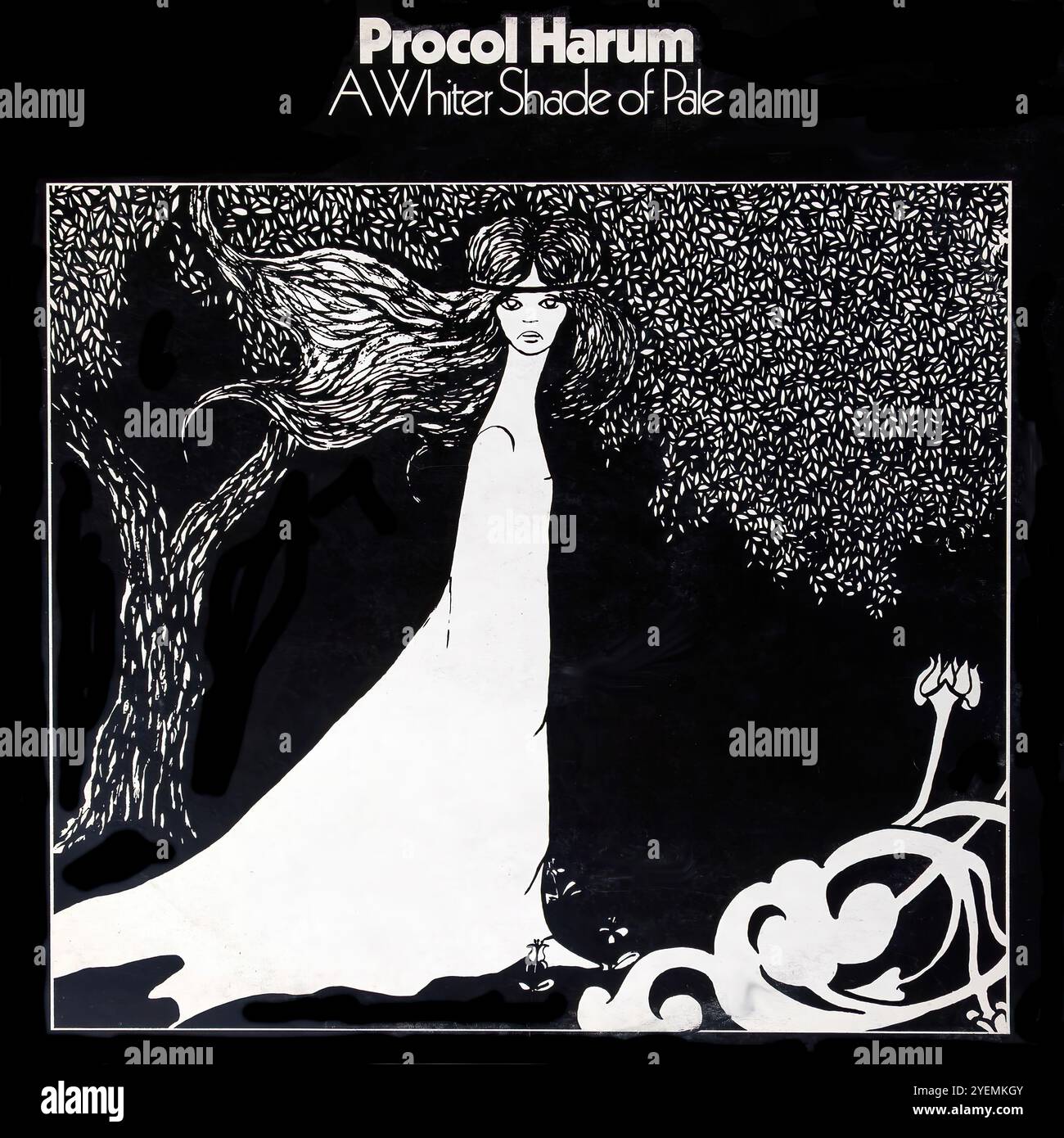 Procol Harum a Whiter Shade of Pale Mono - Original Vinyl Cover Stock ...