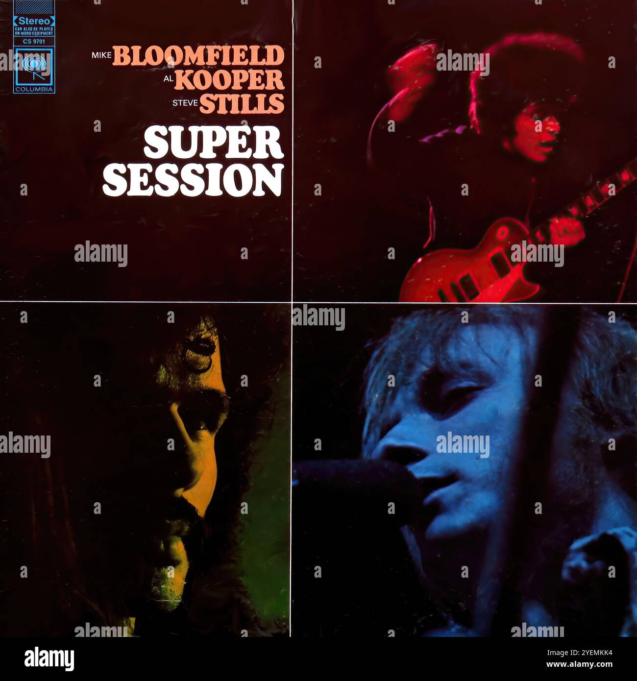 Al Kooper Super Session - Original Vinyl Cover Stock Photo - Alamy