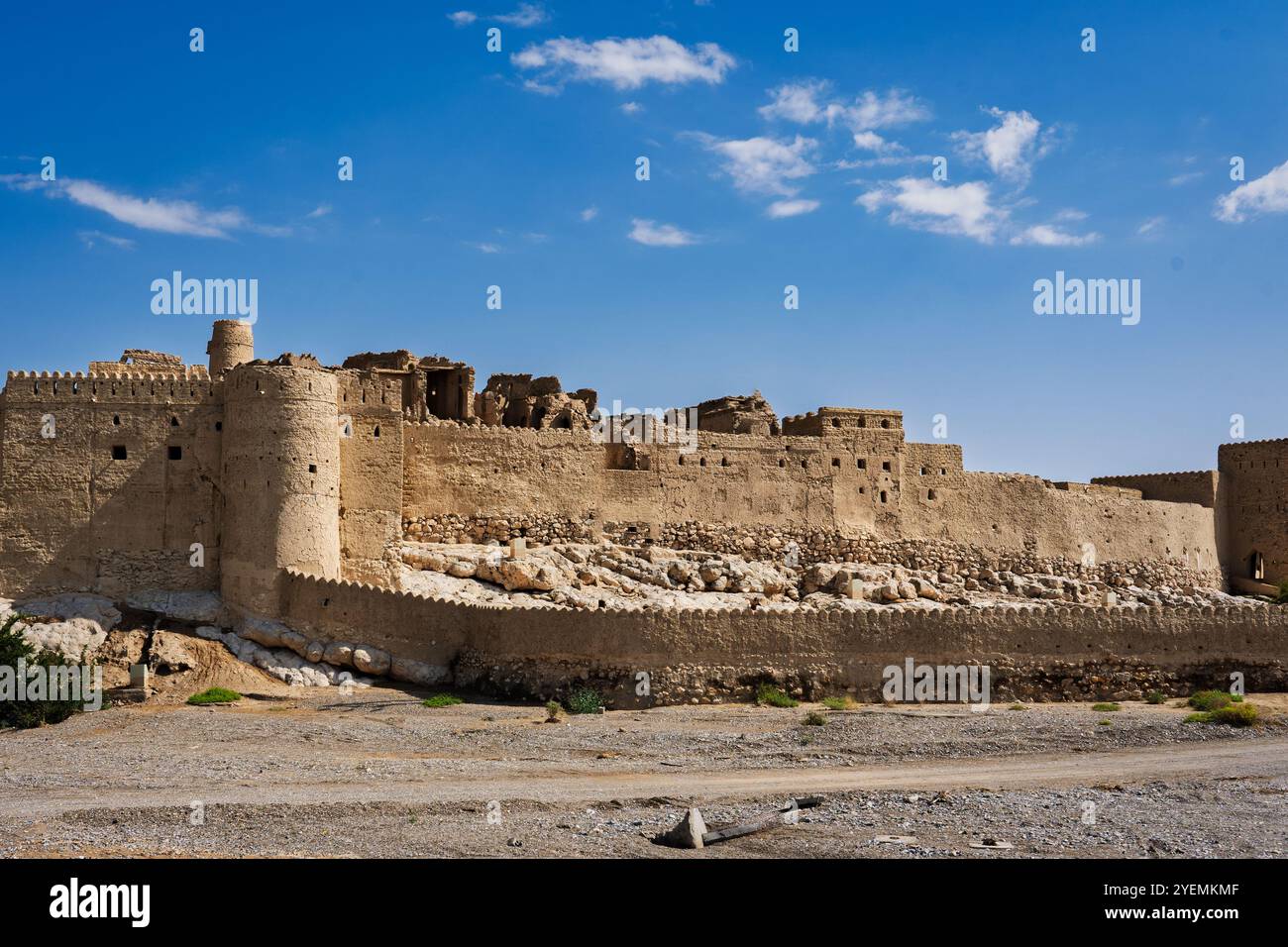 Historic Sulaif Fort stands resilient in Ibri, Oman, showcasing ancient ...