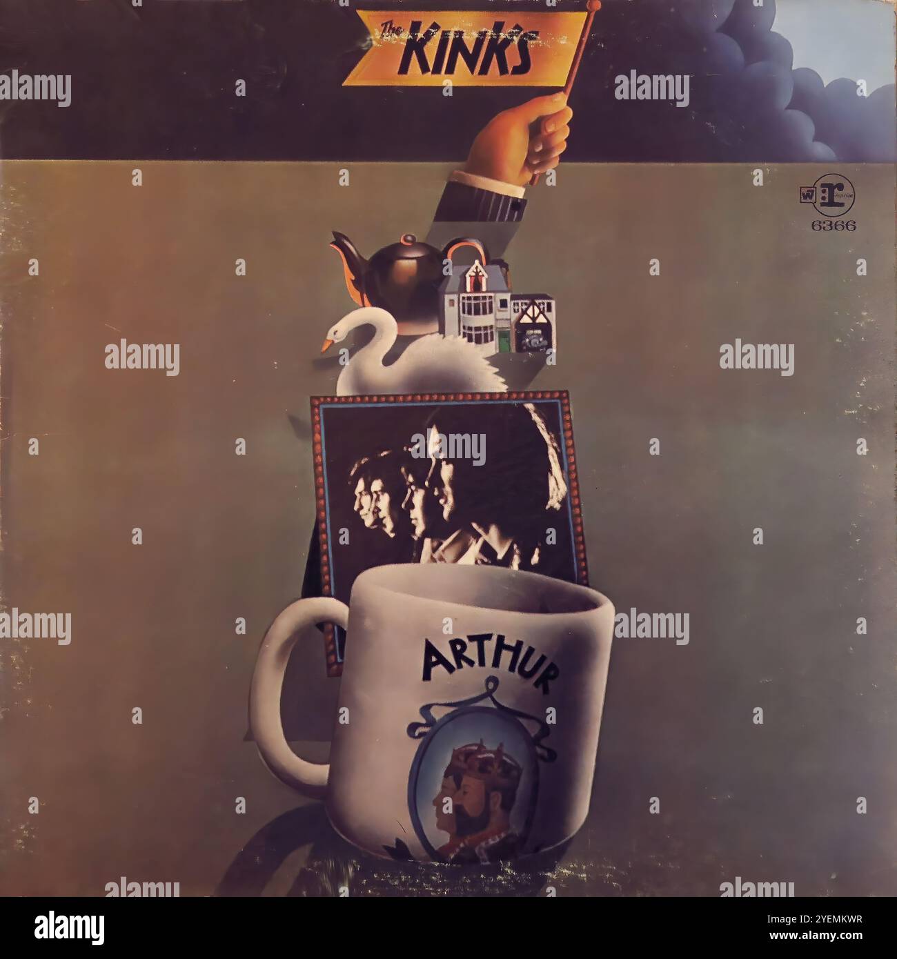 The Kinks Arthur - Original Vinyl Cover Stock Photo - Alamy