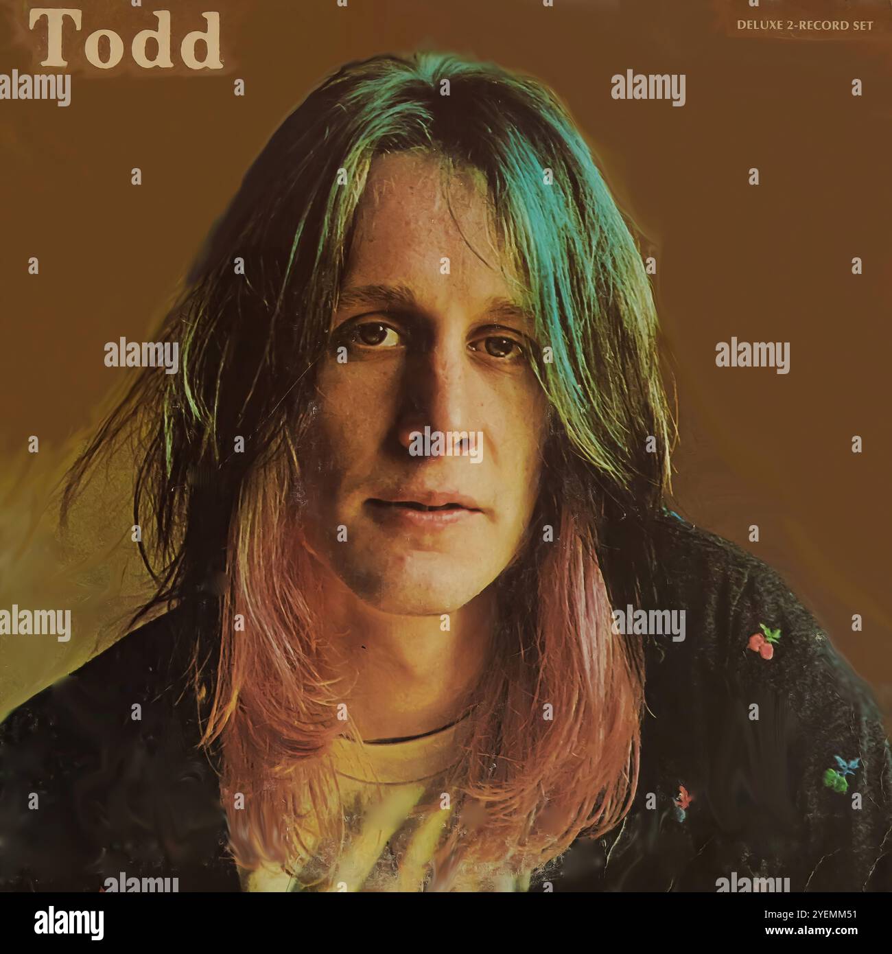 Todd Rundgren Todd - Original Vinyl Cover Stock Photo - Alamy