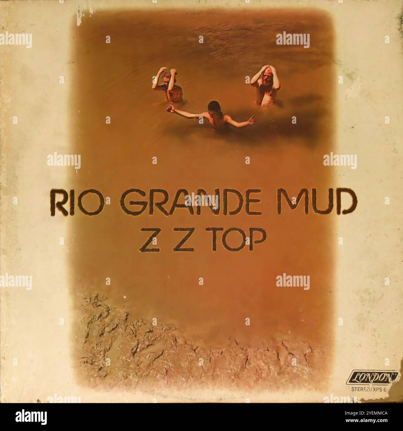 Zz Top Rio Grande Mud - Original Vinyl Cover Stock Photo - Alamy