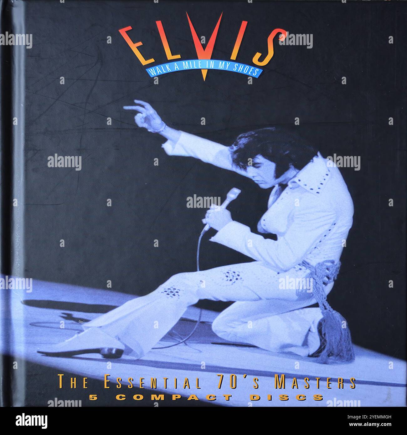 Elvis Presley - Walk A Mile In My Shoes - Original Vinyl Cover Stock ...
