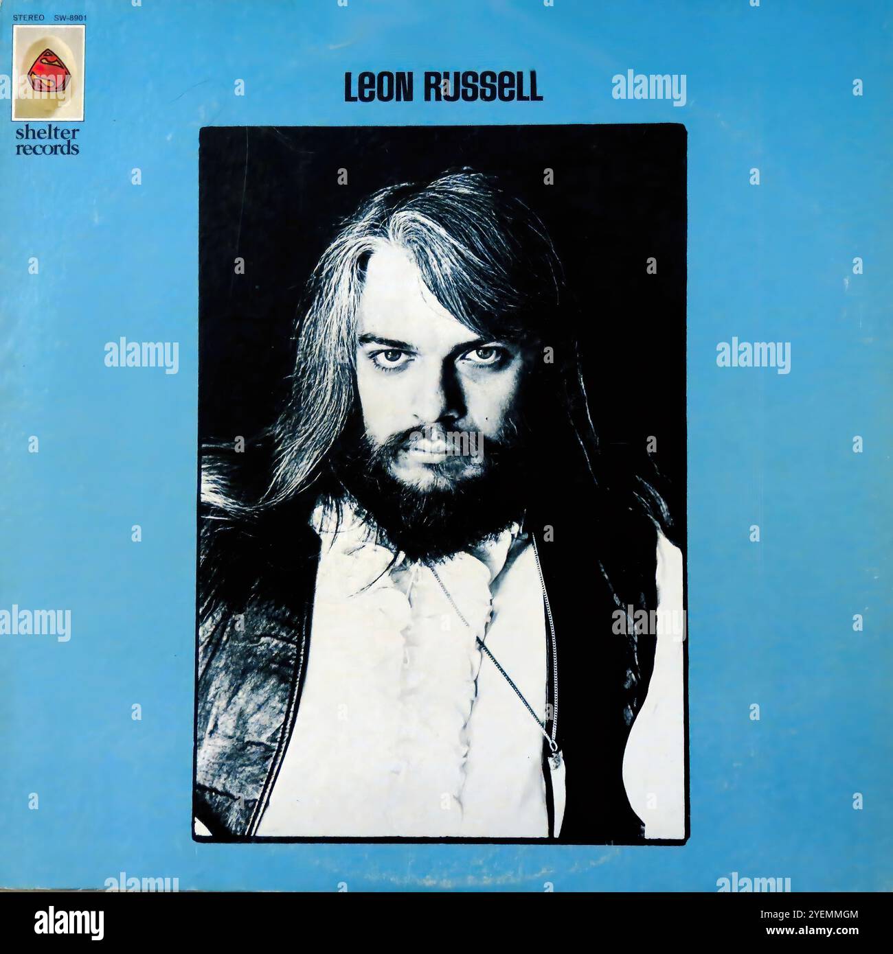 Leon Russell Self Titled Debut Album 2- Original Vinyl Cover Stock ...