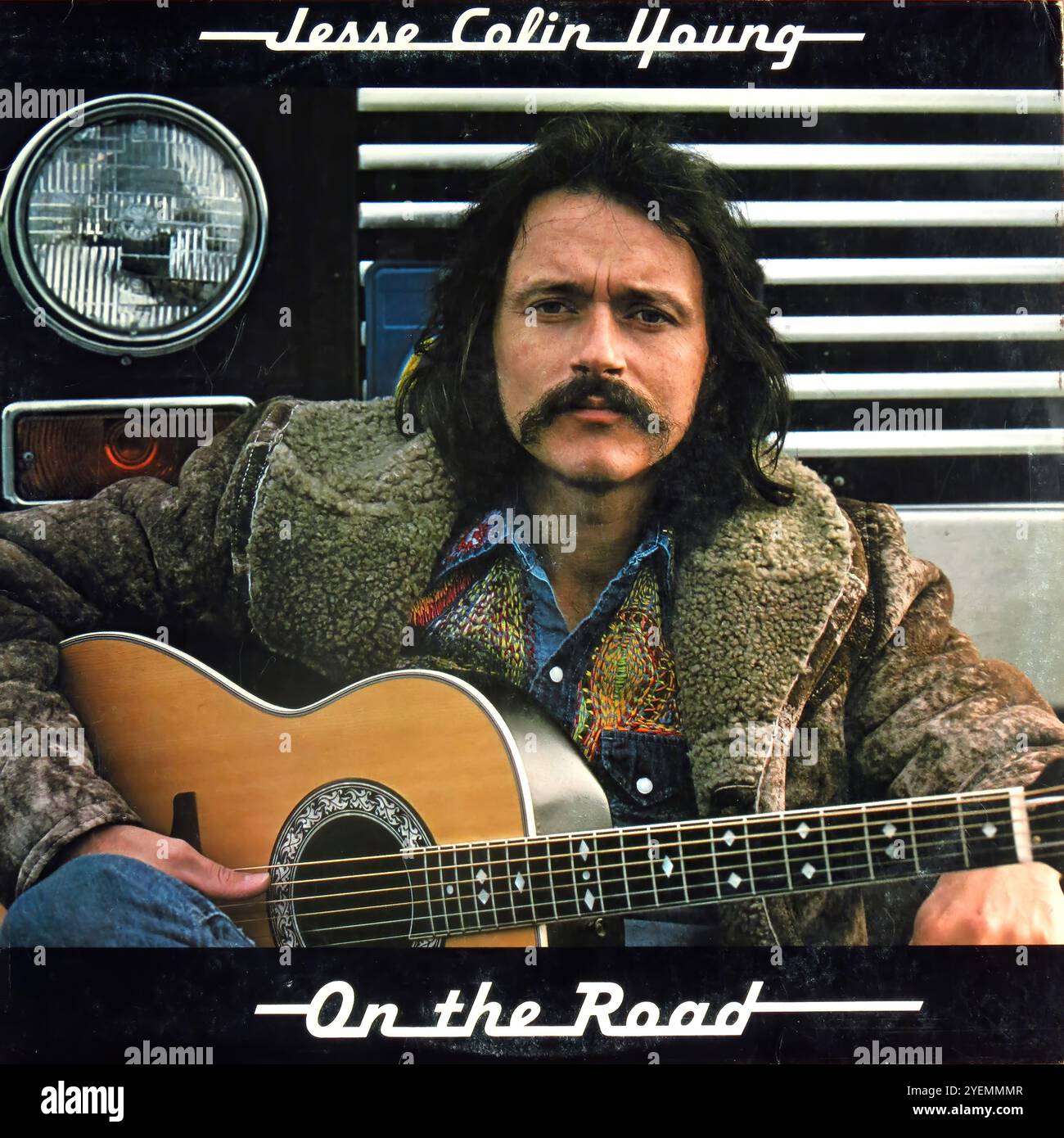 Jesse Colin Young on the Road - Original Vinyl Cover Stock Photo - Alamy