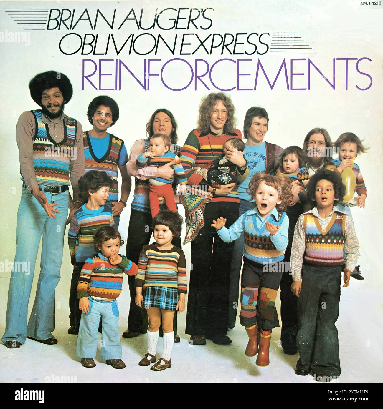 Brian Auger`S Oblivion Express Reinforcements - Original Vinyl Cover ...