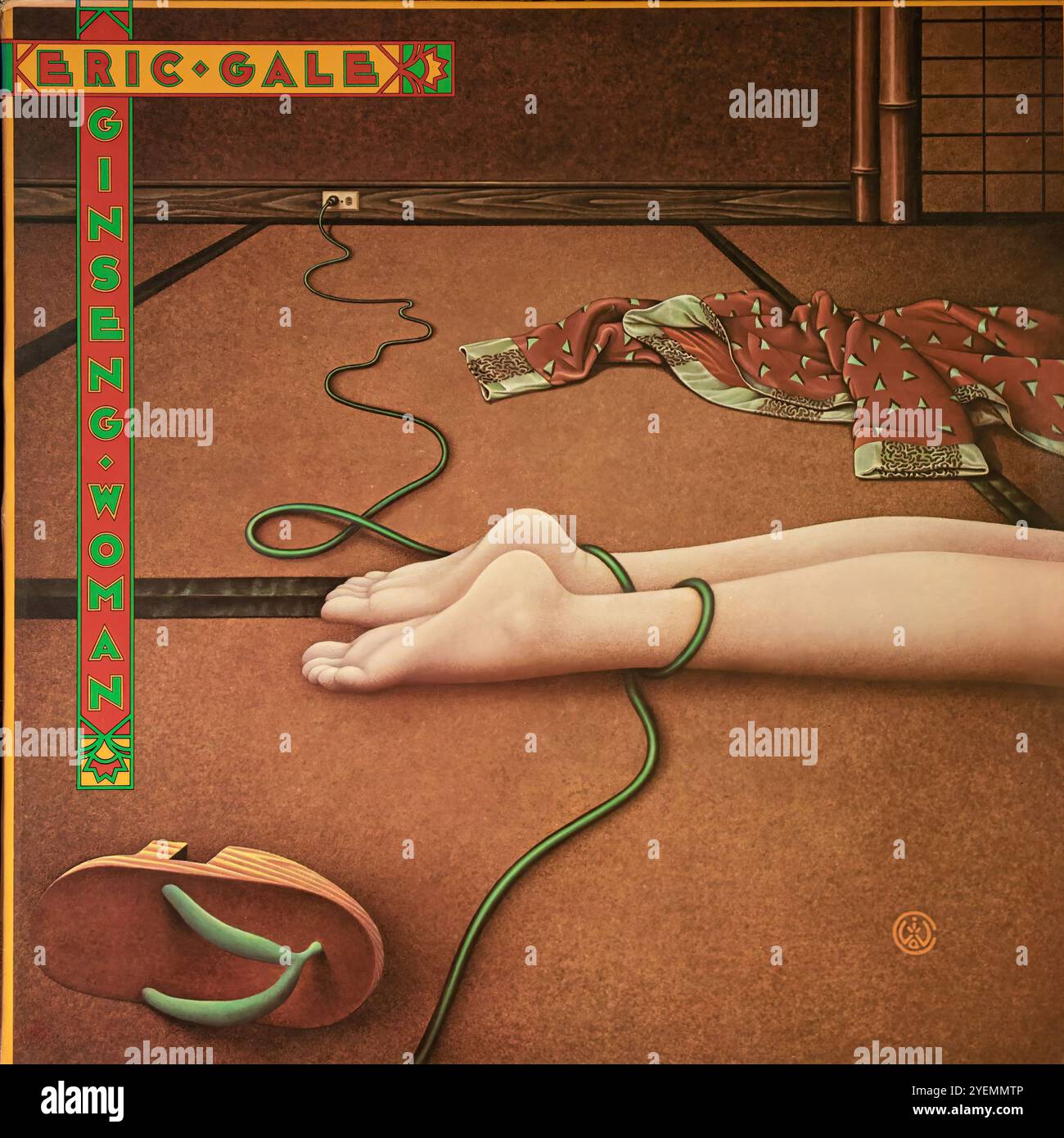 Eric Gale Ginseng Woman - Original Vinyl Cover Stock Photo - Alamy