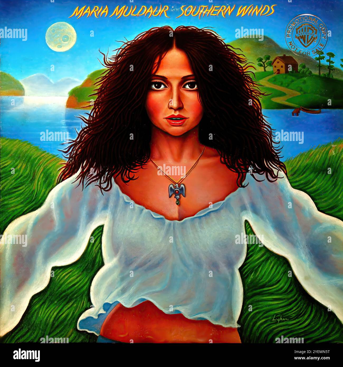 Maria Muldaur` Southern Winds- Original Vinyl Cover Stock Photo - Alamy