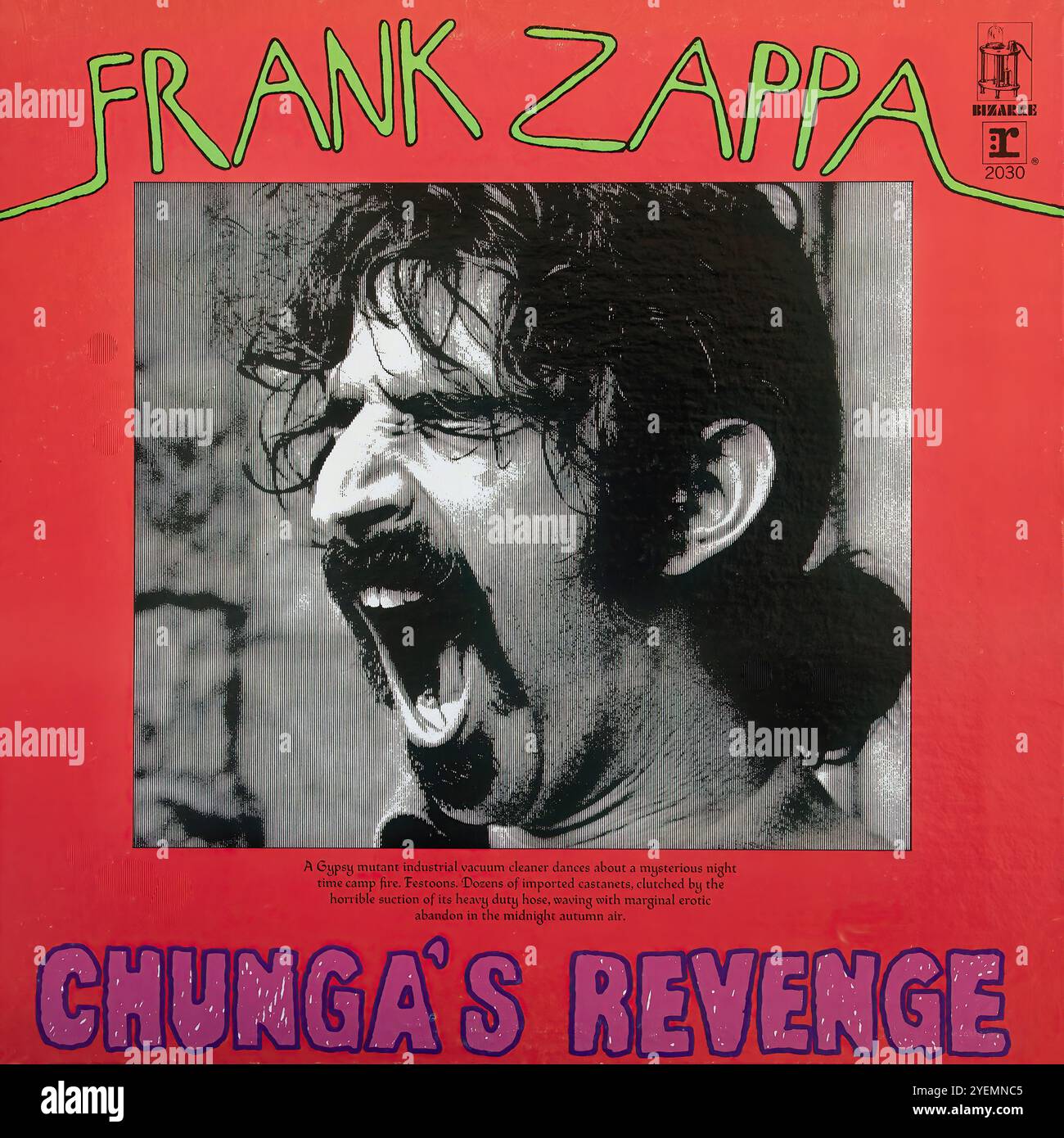 Frank Zappa Chungas Revenge R- Original Vinyl Cover Stock Photo - Alamy