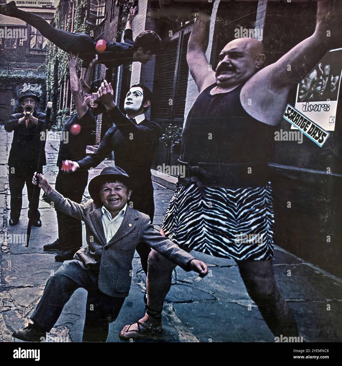 The Doors Strange Days - Original Vinyl Cover Stock Photo - Alamy
