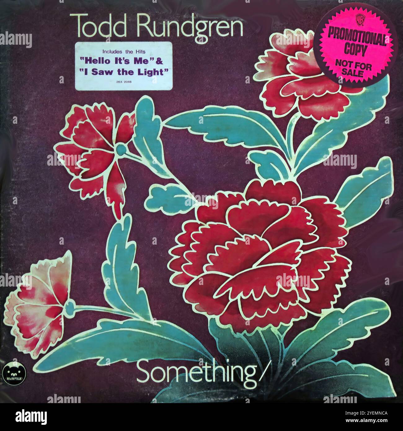 Todd Rundgren Something Anything - Original Vinyl Cover Stock Photo - Alamy