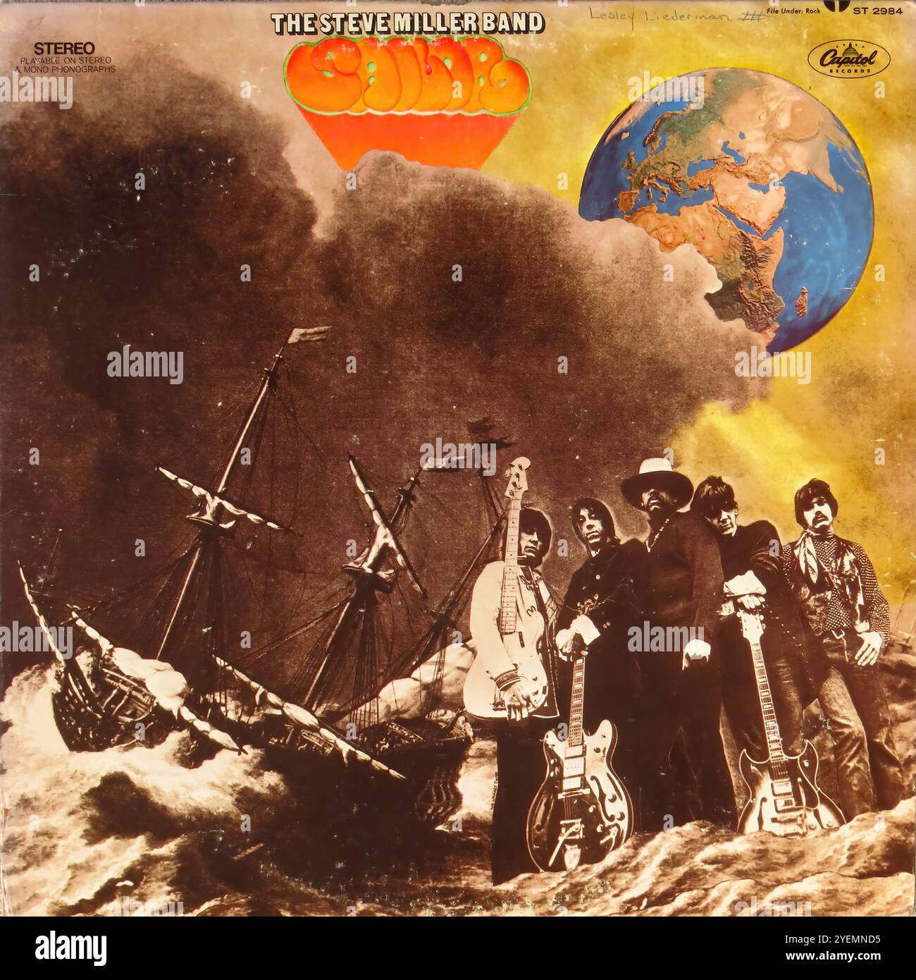 The Steve Miller Band Sailor - Original Vinyl Cover Stock Photo - Alamy