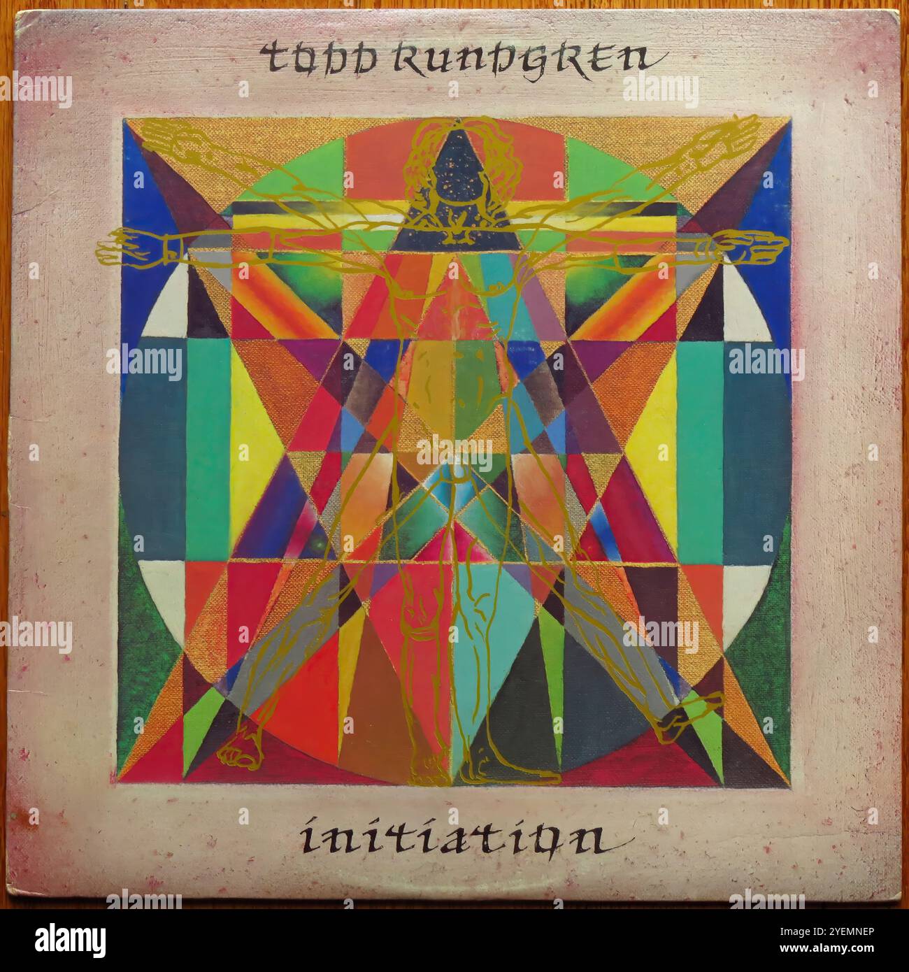 Todd Rundgren Initiation - Original Vinyl Cover Stock Photo - Alamy