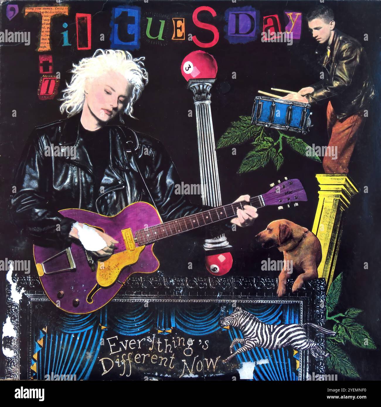 Til Tuesday Everything Is Different now- Original Vinyl Cover Stock ...