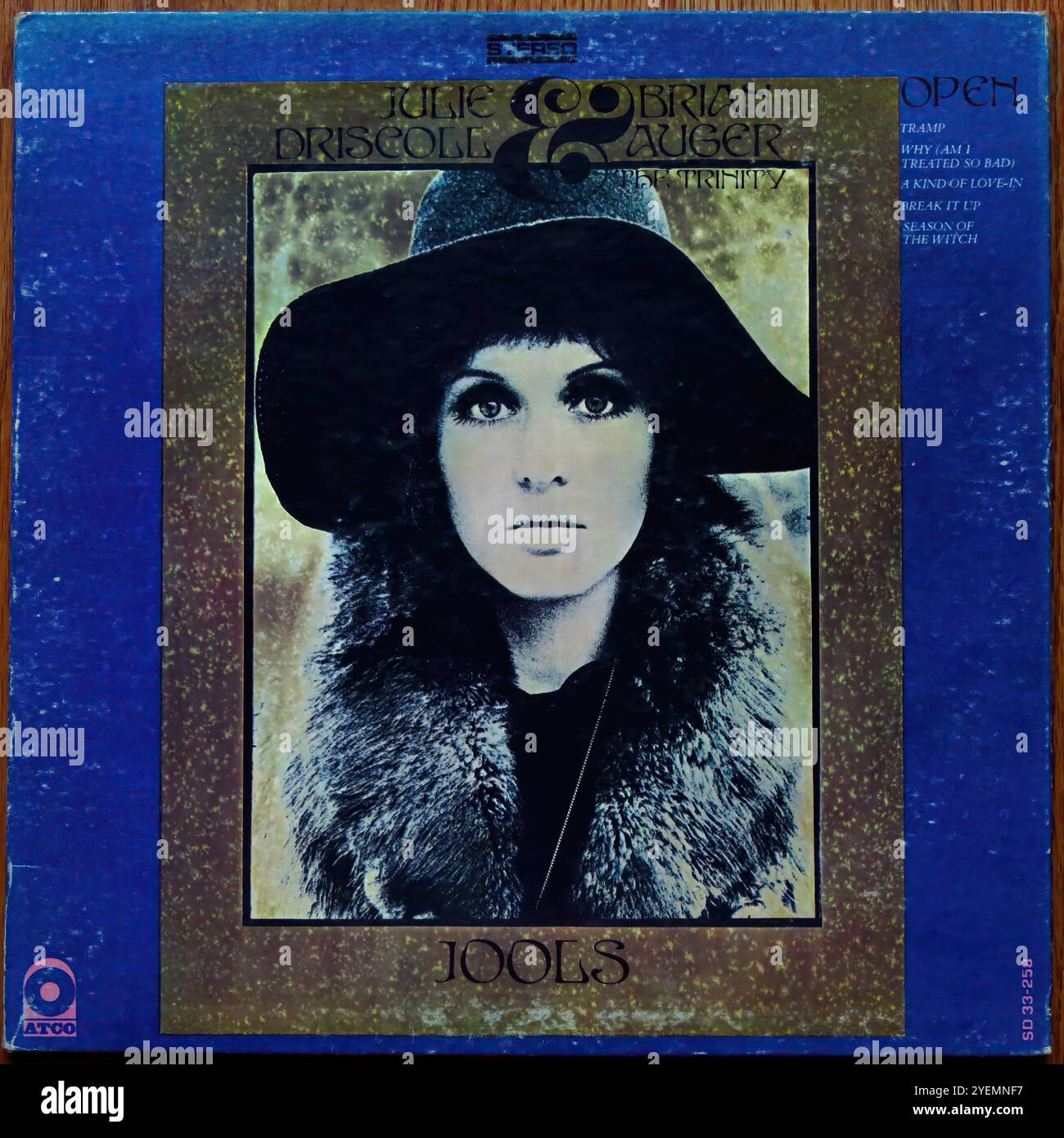 Brian Auger & the Trinity Julie Driscoll Open .- Original Vinyl Cover ...