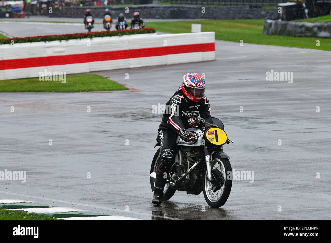 Andy Hornby, Norton Manx 30M, John Surtees Celebration, a parade of cars and motorcycles that ...
