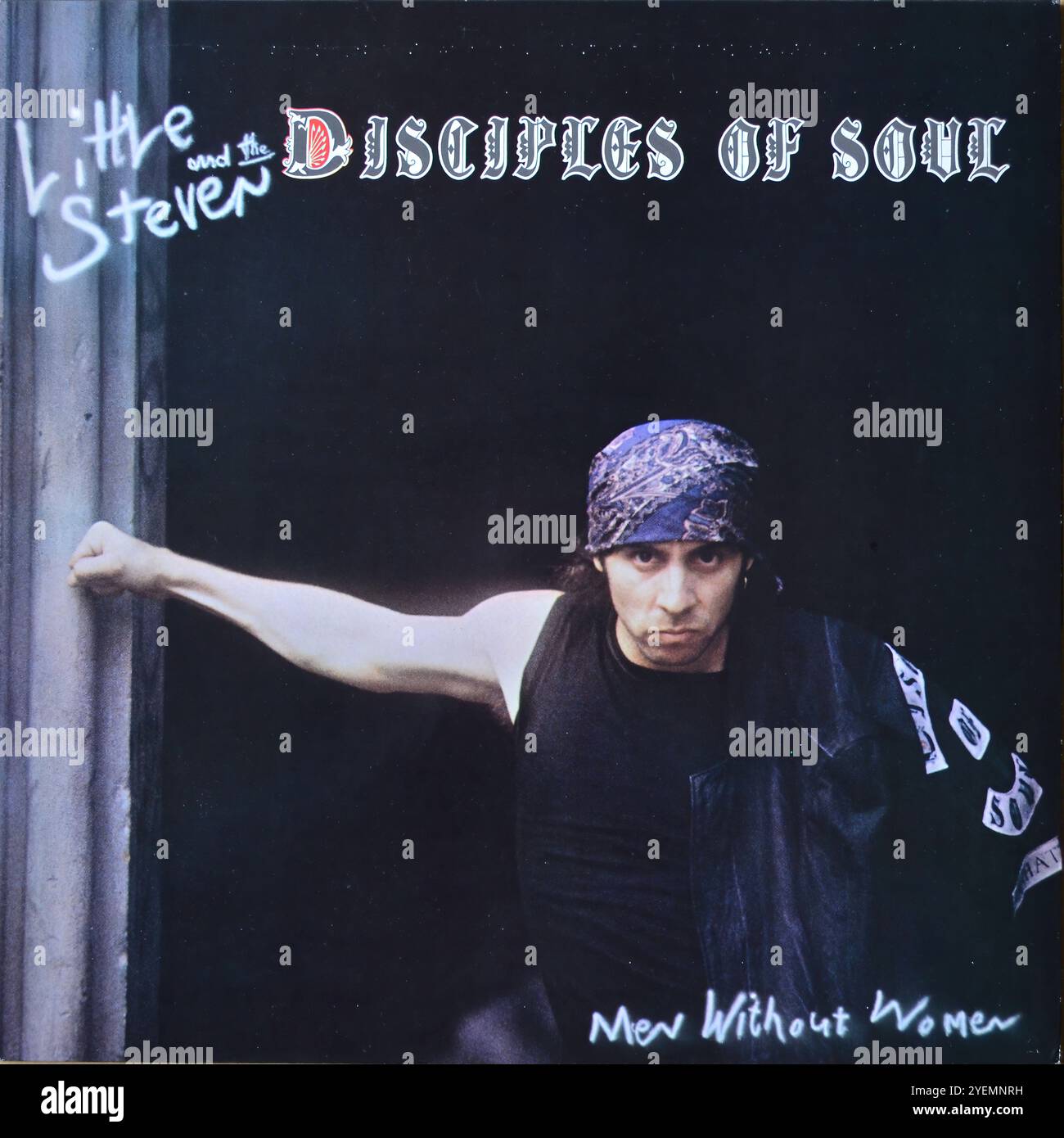 Little Steven And The Diciples Of Soul - Men Without Woman - Original Vinyl Cover Stock Photo ...