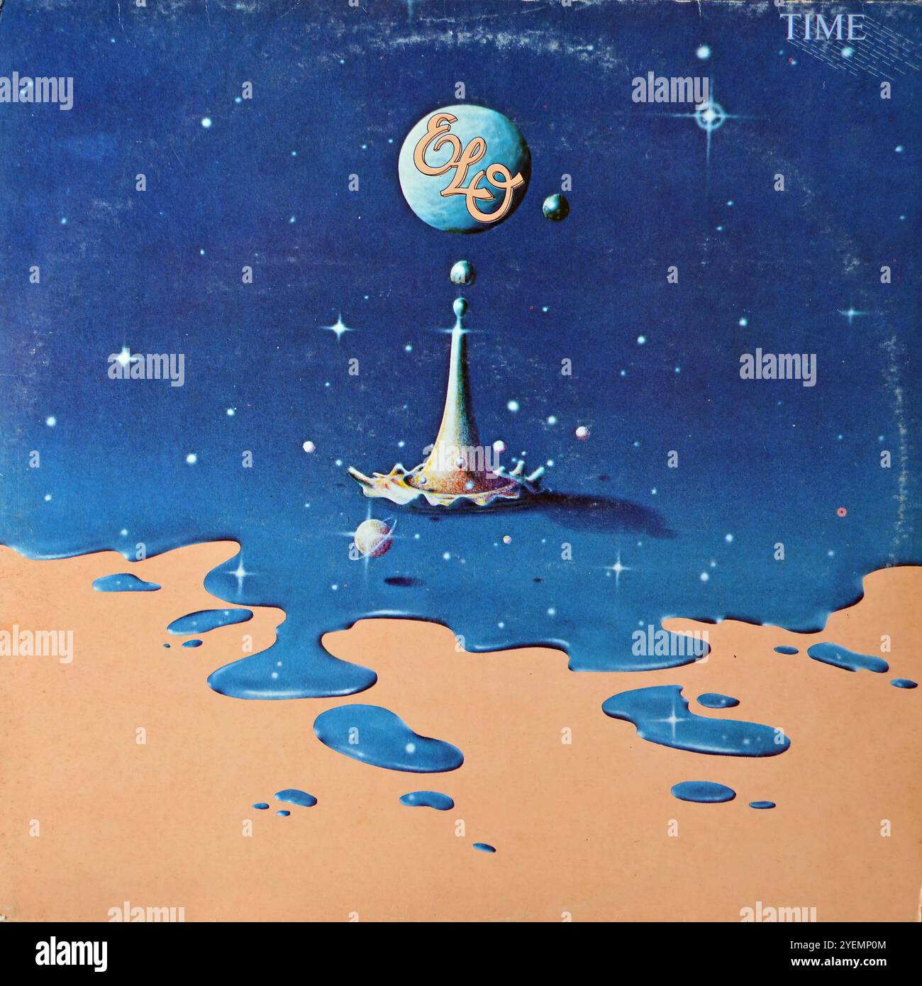 Electric Light Orchestra - Time - Original Vinyl Cover Stock Photo - Alamy