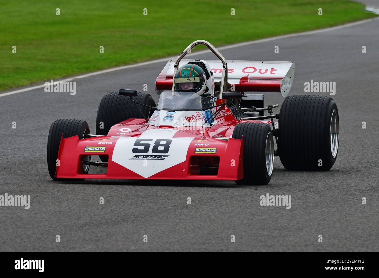 Surtees Cosworth TS9B, John Surtees Celebration, a parade of cars and ...