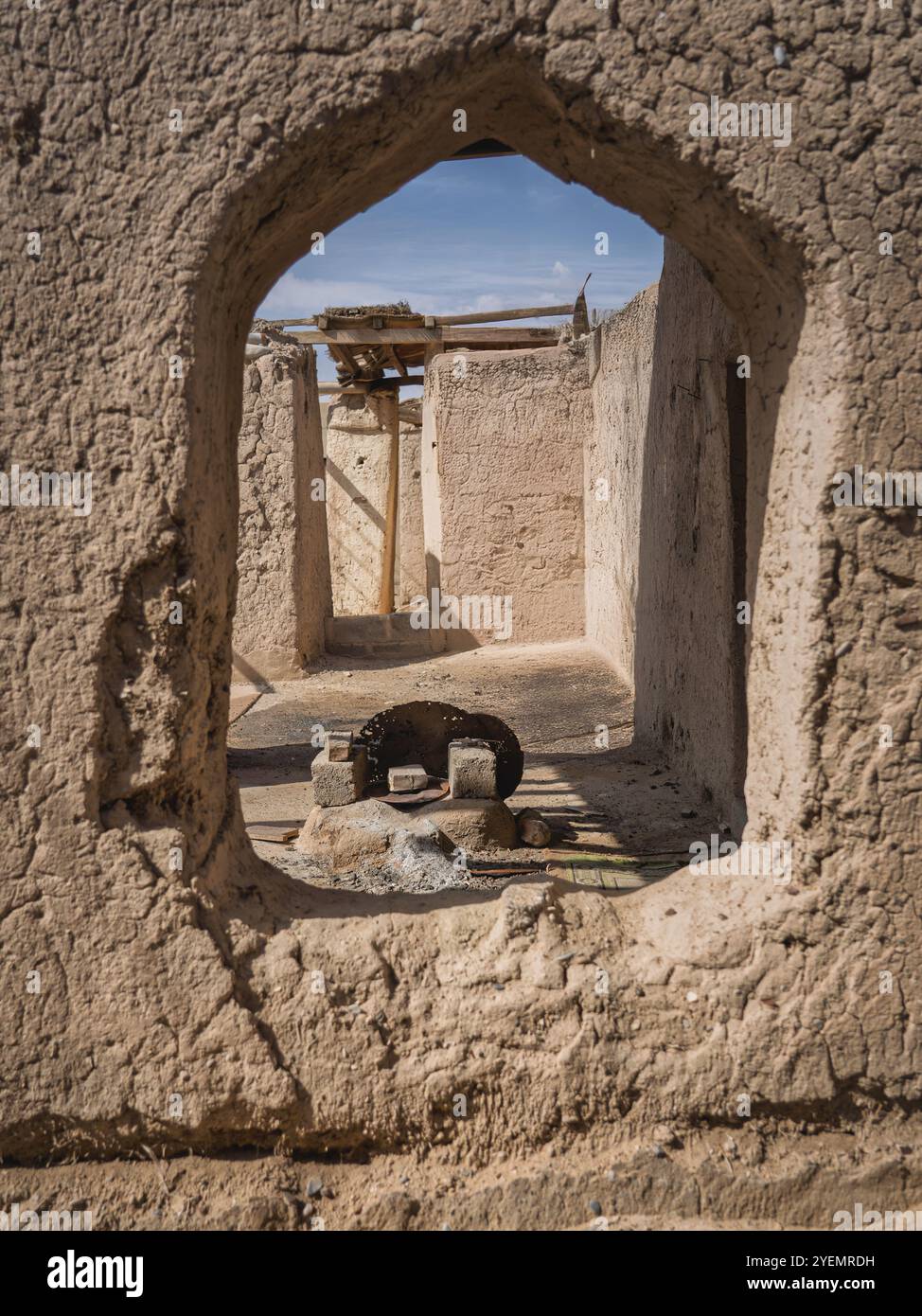 Historic Sulaif Fort stands resilient in Ibri, Oman, showcasing ancient ...