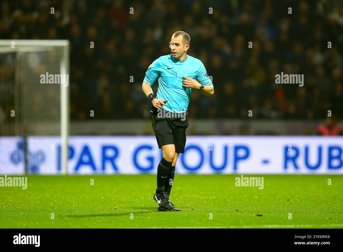Deepdale Stadium, Preston, England - 30th October 2024 Referee Peter ...