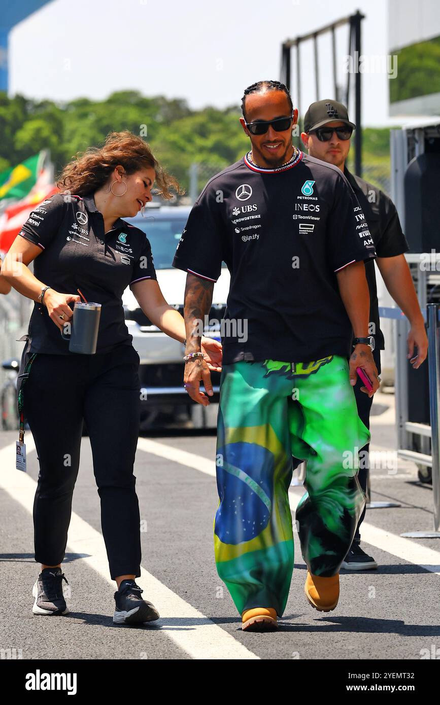 Sao Paulo, Brazil. 31st Oct, 2024. (L to R): Rosa Herrero Venegas (RSA ...