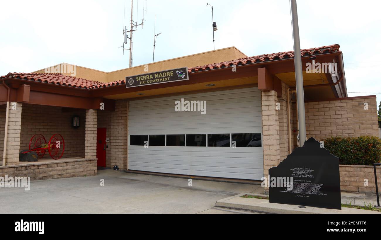 Sierra Madre (LA County), California: Sierra Madre Fire Department ...