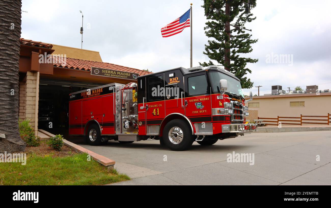 Sierra Madre (LA County), California: Sierra Madre Fire Department ...