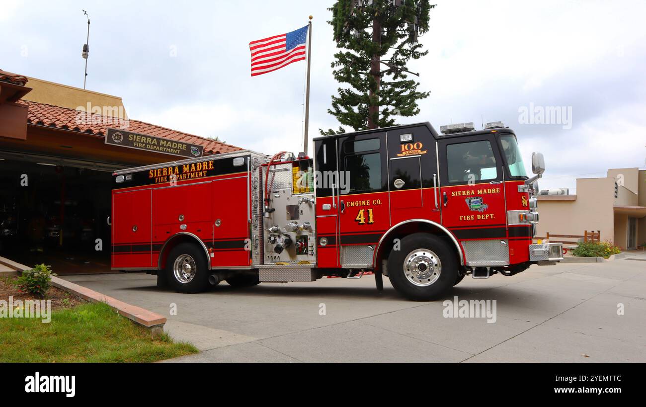 Sierra Madre (LA County), California: Sierra Madre Fire Department ...