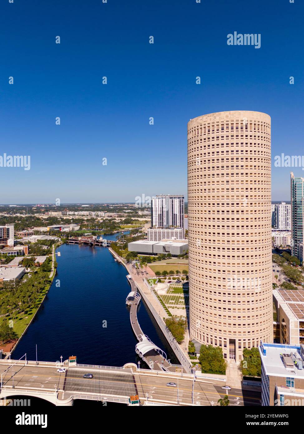 Aerial view rivergate tower hi-res stock photography and images - Alamy