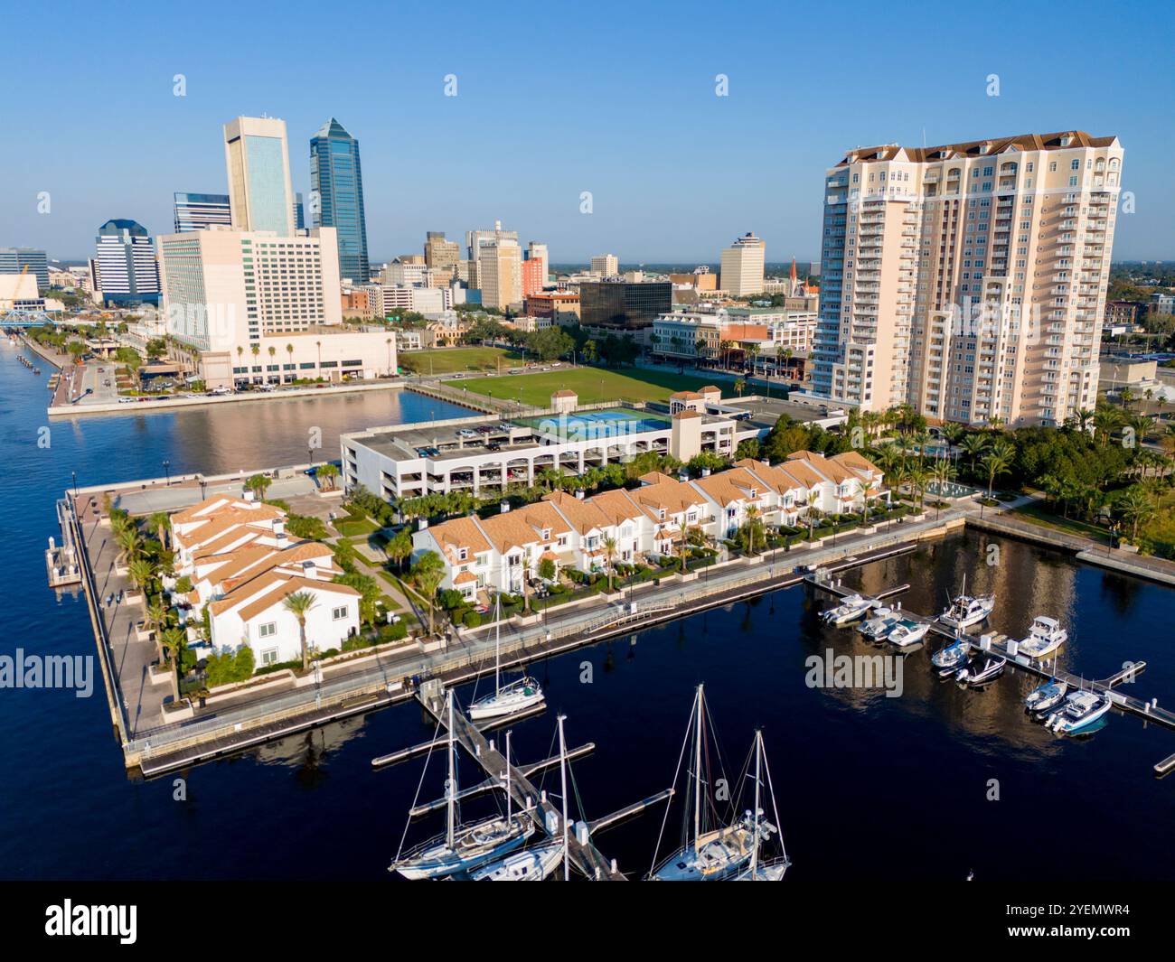 Residential housing Downtown Jacksonville FL 2024 near downtown Stock ...