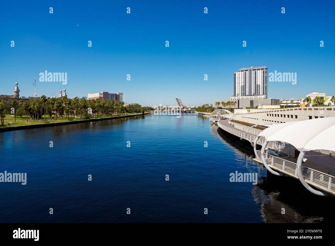Tampa riverwalk trail hi-res stock photography and images - Alamy