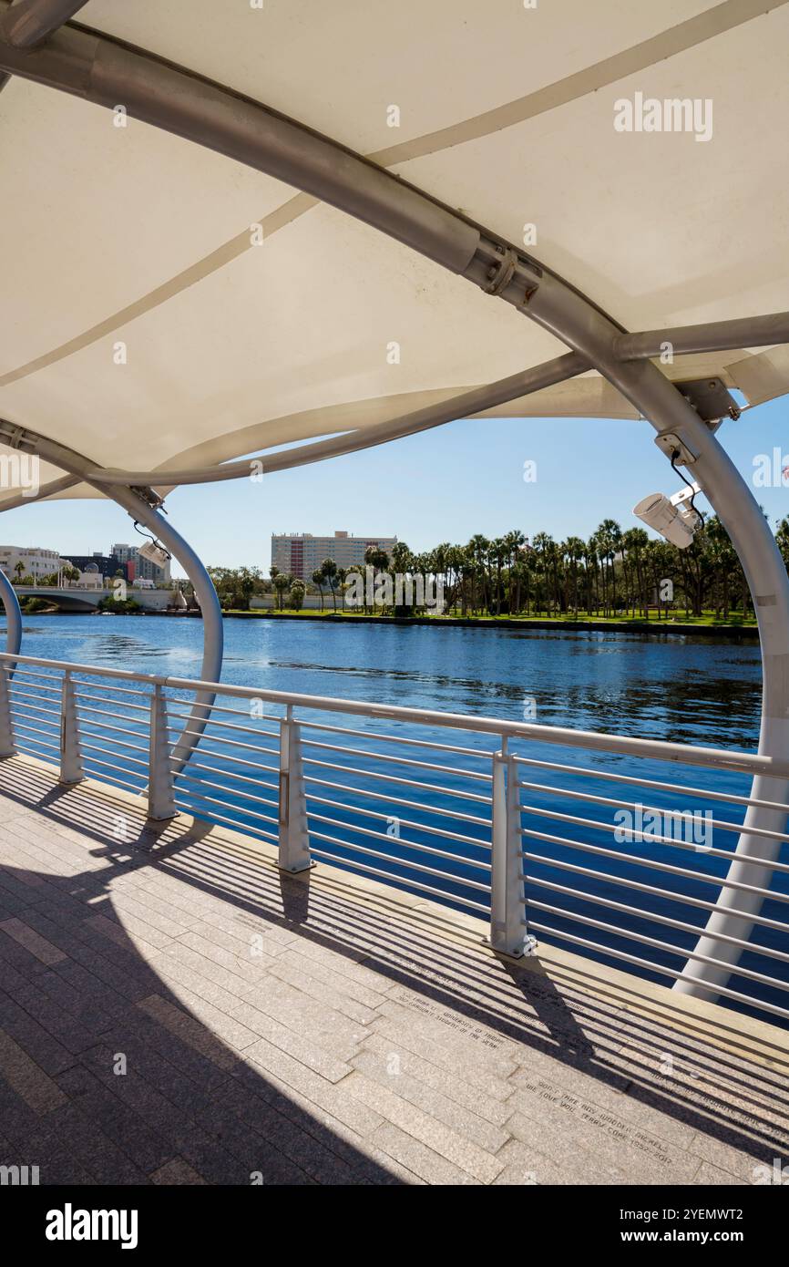 Tampa riverwalk trail florida hi-res stock photography and images - Alamy