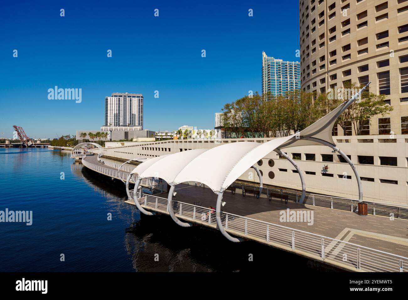 Tampa riverwalk trail hi-res stock photography and images - Alamy
