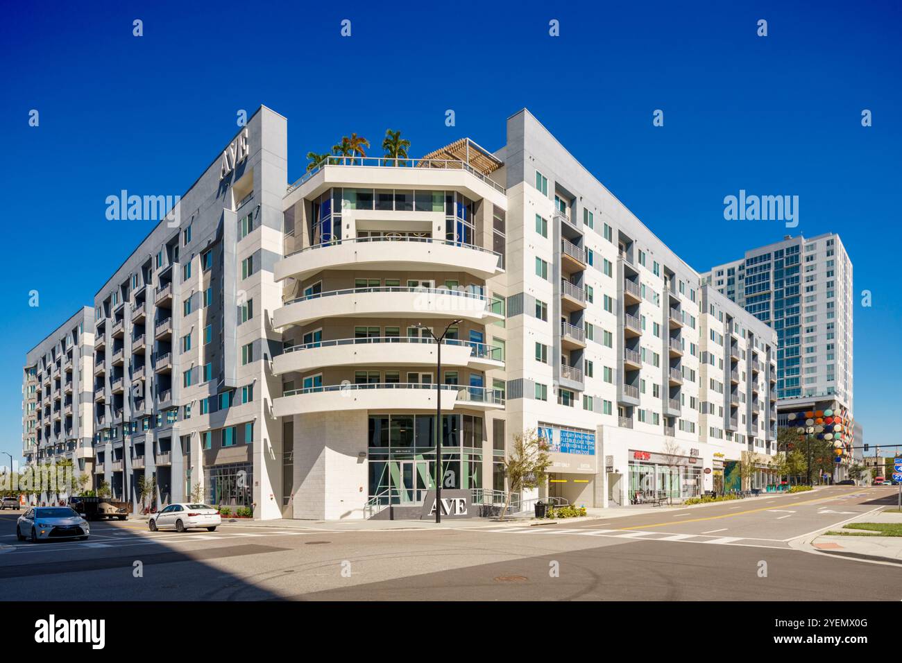 Tampa, FL, USA - October 24, 2024: AVE Tampa Riverwalk rental ...