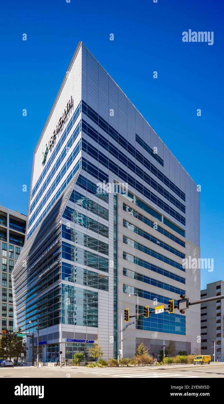Tampa, FL, USA - October 24, 2024: USF Health TGH Urgent Care Tower ...