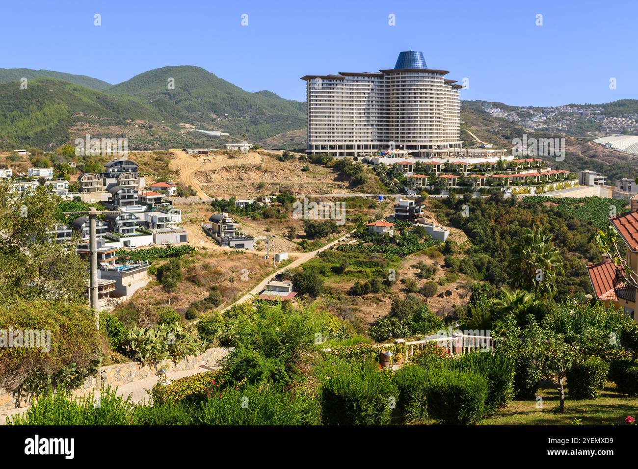 Showcasing urban development and real estate in the area hi-res stock ...