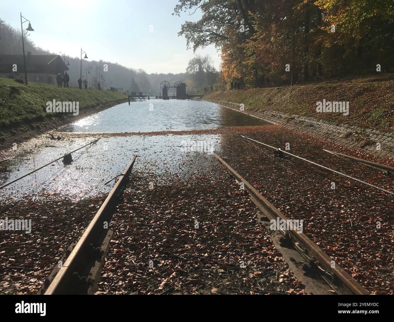 Inclined Planes and carriage - Elblag Canal, ships transported over ...