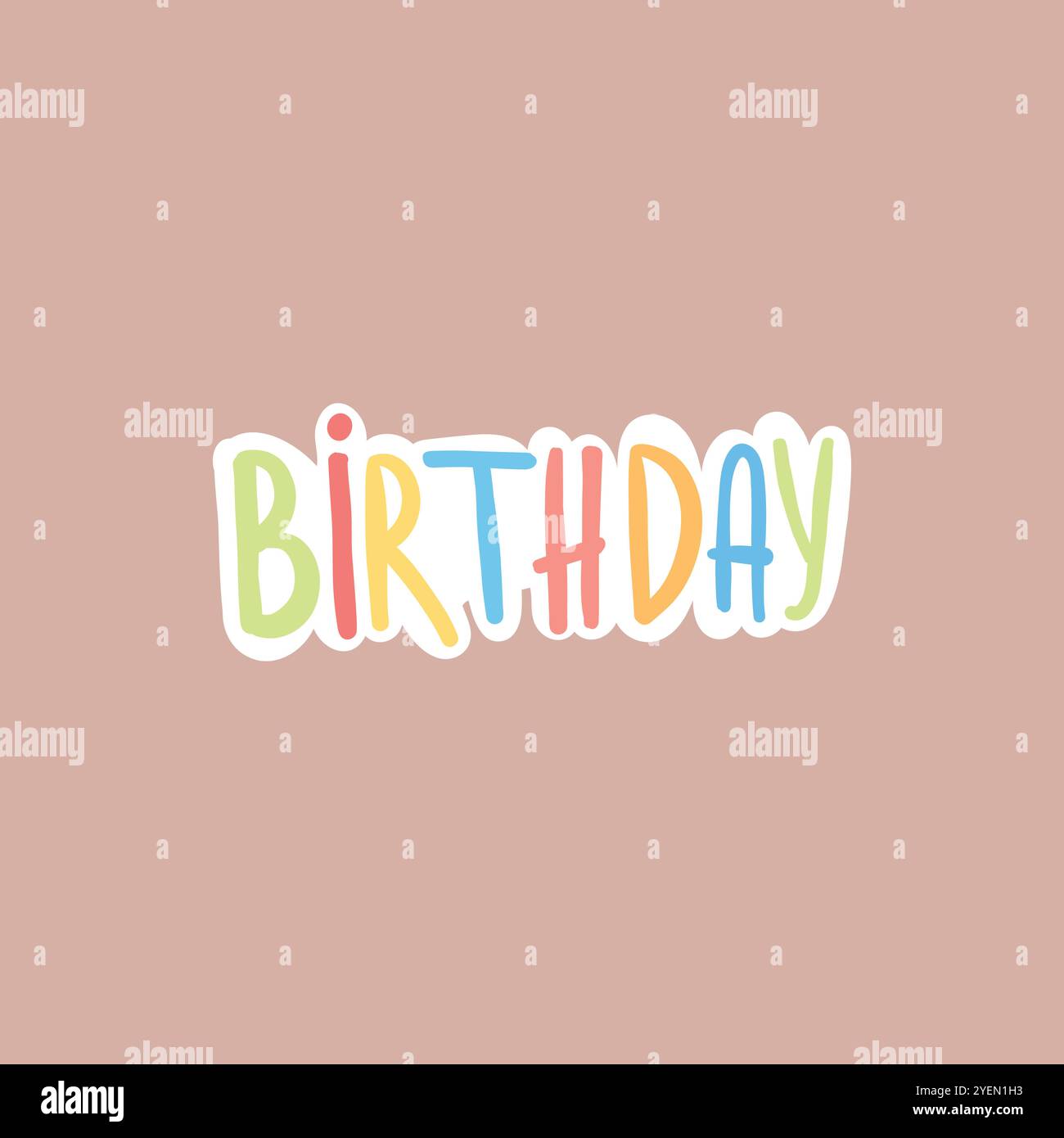 Birthday diary sticker. Words, characters and quotes for planner ...