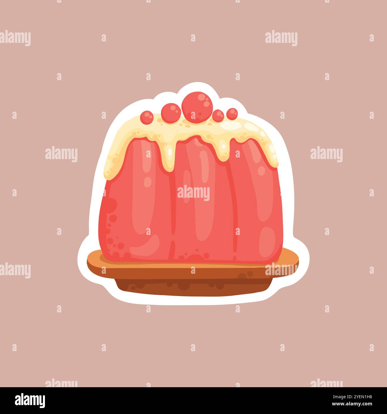 Fruit cake diary sticker. Words, characters and quotes for planner ...