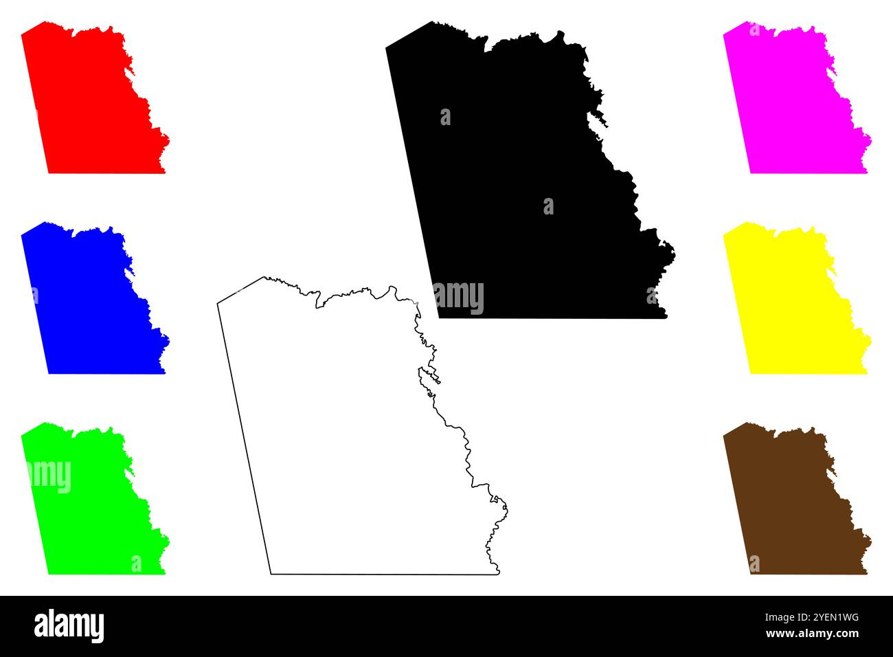 Tyler County, Texas (Counties in Texas, United States of America,USA, U ...