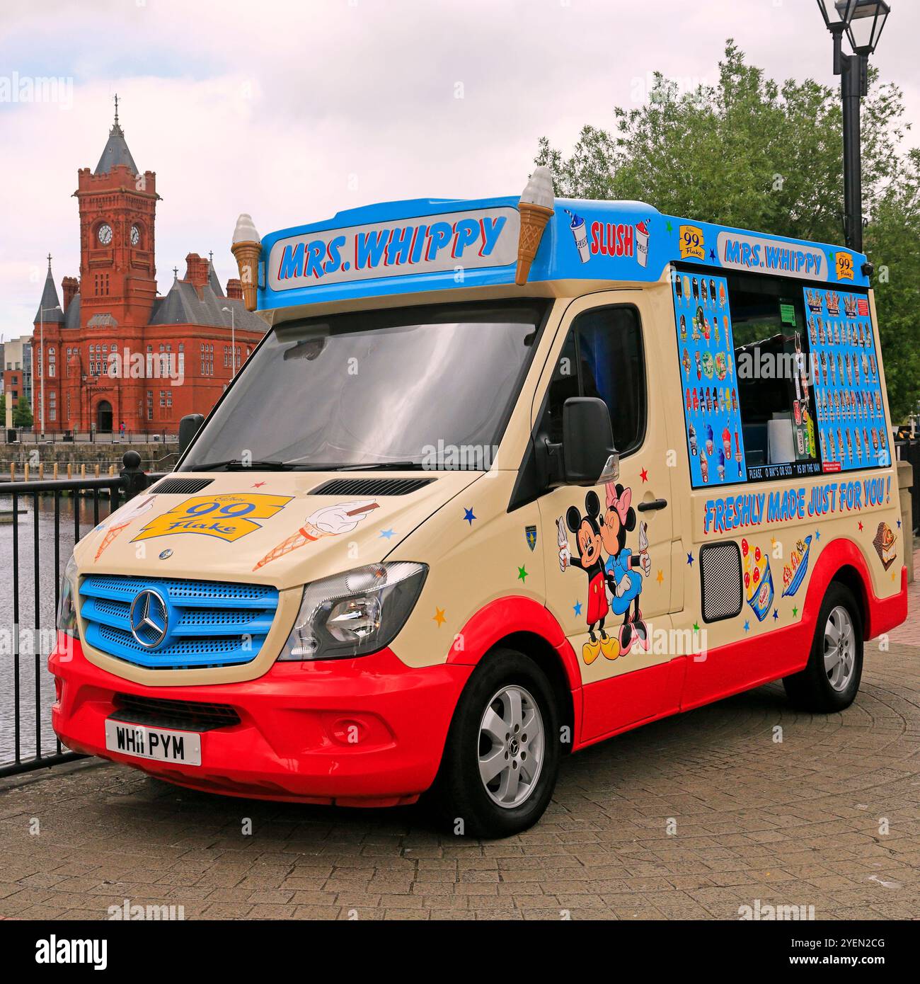 Mrs whippy ice cream hi-res stock photography and images - Alamy