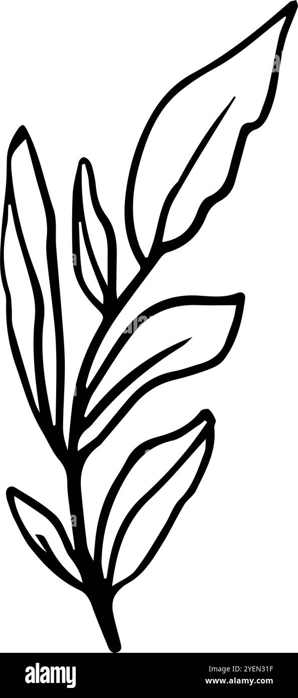 Leaf art craft Black and White Stock Photos & Images - Alamy